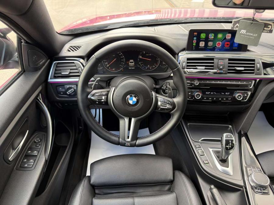Red BMW 420 Gran Coupe 2018 in Vilnius, with an engine capacity of 2.00 L and mileage of 260 thousand km for 18500 €, photo 32 on AUTOMOTO.COM.LV