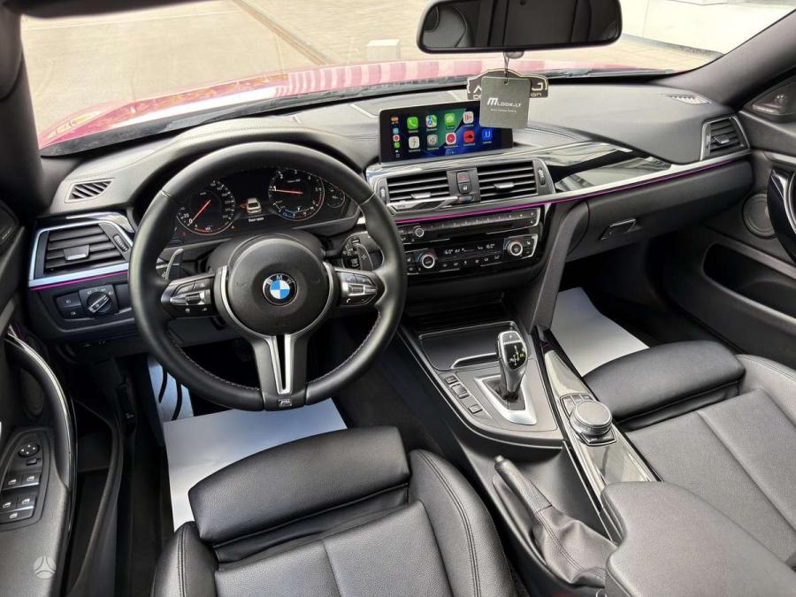 Red BMW 420 Gran Coupe 2018 in Vilnius, with an engine capacity of 2.00 L and mileage of 260 thousand km for 18500 €, photo 33 on AUTOMOTO.COM.LV