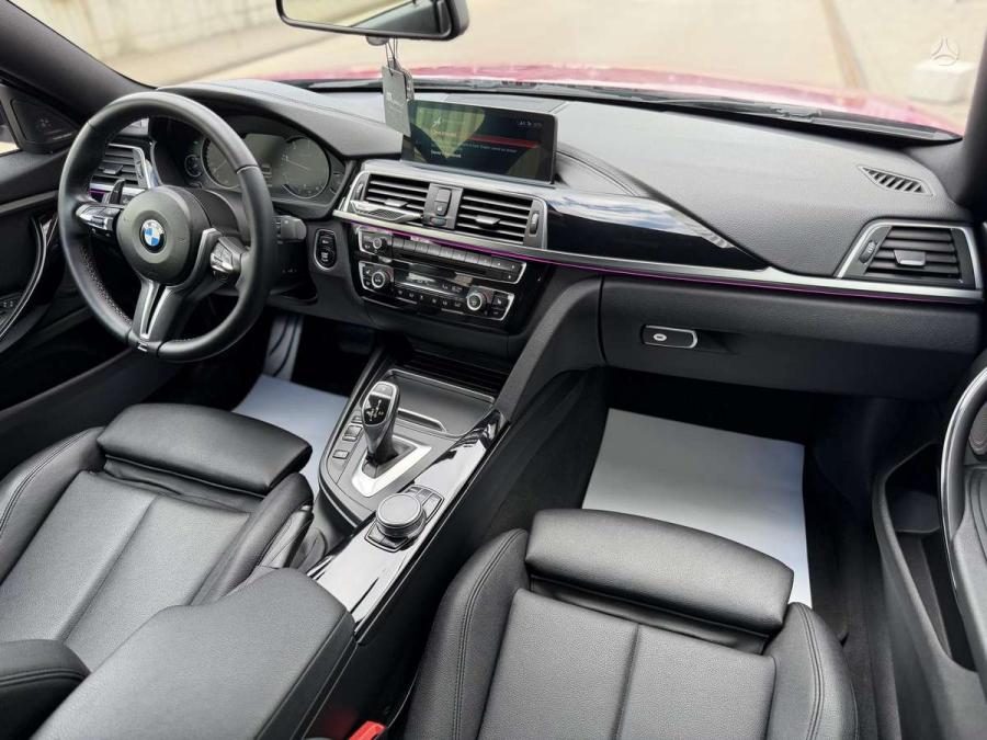 Red BMW 420 Gran Coupe 2018 in Vilnius, with an engine capacity of 2.00 L and mileage of 260 thousand km for 18500 €, photo 38 on AUTOMOTO.COM.LV