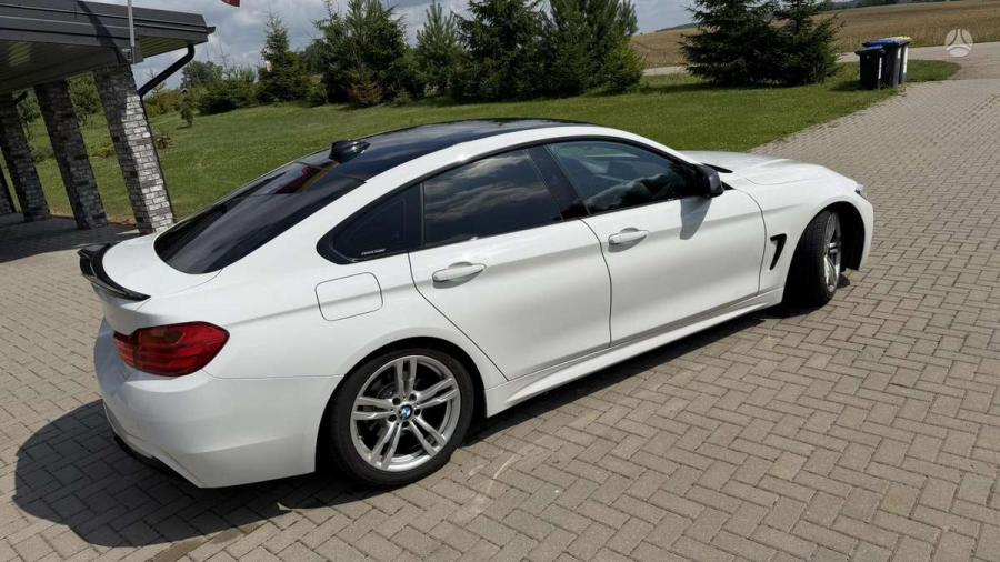 Белый БМВ 420 Gran Coupe 2014 в Электренай, объемом двигателя 2.00 л и пробегом 189 тыс. км за 16300 €, фото 4 на AUTOMOTO.COM.LV