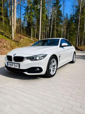 Balts BMW 420 Gran Coupe 2014 Viļņa, ar dzinēja tilpumu 2.00 L un nobraukumu 265 tūkst. km par 11700 €, foto  vietnē AUTOMOTO.COM.LV