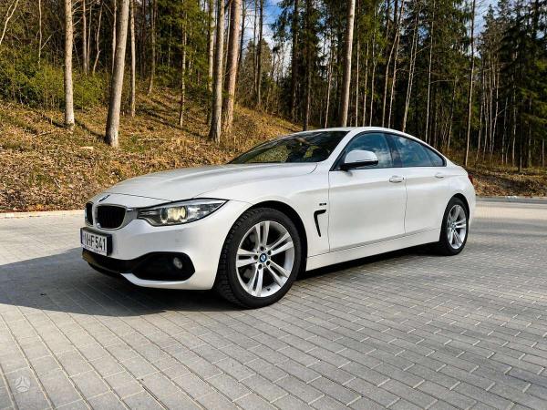 Balts BMW 420 Gran Coupe 2014 Viļņa, ar dzinēja tilpumu 2.00 L un nobraukumu 265 tūkst. km par 11700 €, foto 2 vietnē AUTOMOTO.COM.LV