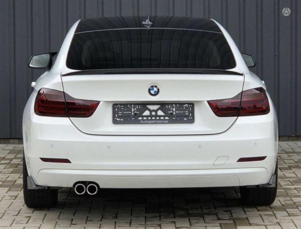 White BMW 420 Gran Coupe 2015 in Kaunas, with an engine capacity of 2.00 L and mileage of 297 thousand km for 14250 €, photo 3 on AUTOMOTO.COM.LV