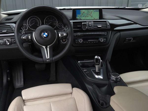 White BMW 420 Gran Coupe 2015 in Kaunas, with an engine capacity of 2.00 L and mileage of 297 thousand km for 14250 €, photo 9 on AUTOMOTO.COM.LV
