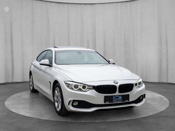 White BMW 420 Gran Coupe 2015 in Marijampole, with an engine capacity of 2.00 L and mileage of 260 thousand km for 10450 €, photo 2 on AUTOMOTO.COM.LV