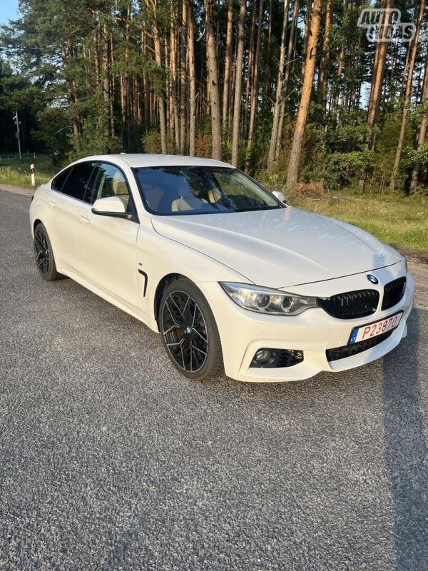 Balts BMW 420 Gran Coupe 2015 Viļņa, ar dzinēja tilpumu 2.00 L un nobraukumu 93 tūkst. km par 17500 €, foto 2 vietnē AUTOMOTO.COM.LV