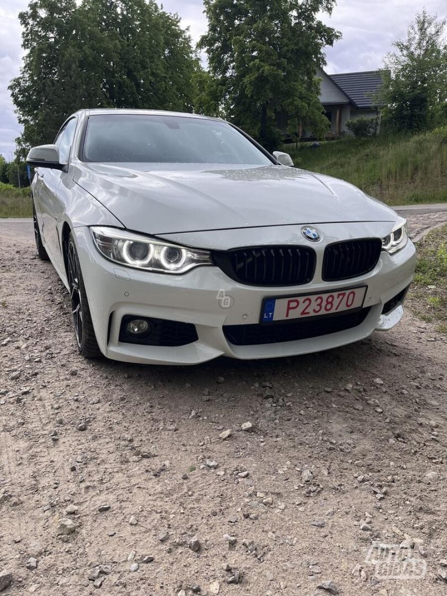 Balts BMW 420 Gran Coupe 2015 Viļņa, ar dzinēja tilpumu 2.00 L un nobraukumu 93 tūkst. km par 17500 €, foto 1 vietnē AUTOMOTO.COM.LV
