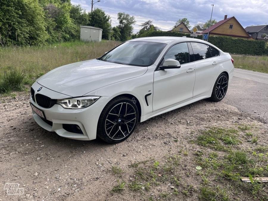 Balts BMW 420 Gran Coupe 2015 Viļņa, ar dzinēja tilpumu 2.00 L un nobraukumu 93 tūkst. km par 17500 €, foto 3 vietnē AUTOMOTO.COM.LV