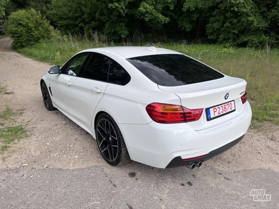 Balts BMW 420 Gran Coupe 2015 Viļņa, ar dzinēja tilpumu 2.00 L un nobraukumu 93 tūkst. km par 17500 €, foto 4 vietnē AUTOMOTO.COM.LV