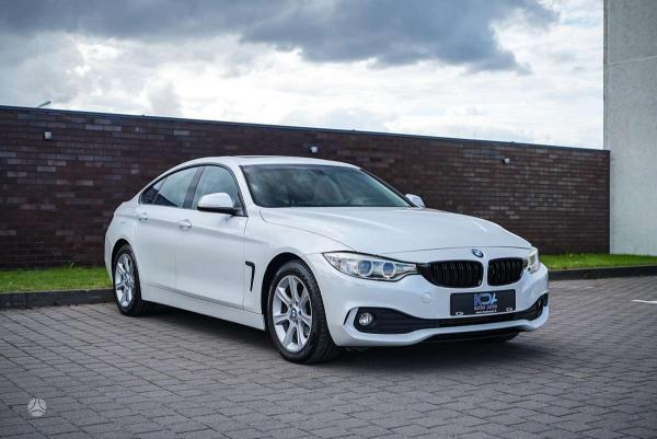 Белый БМВ 420 Gran Coupe 2015 в Мариямполе, объемом двигателя 2.00 л и пробегом 260 тыс. км за 9950 €, фото 1 на AUTOMOTO.COM.LV