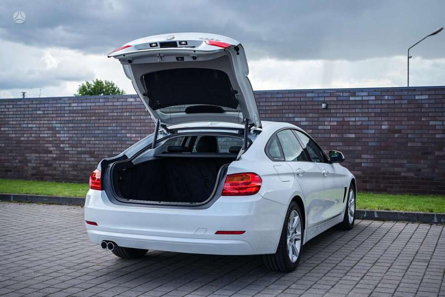 Balts BMW 420 Gran Coupe 2015 Marijampole, ar dzinēja tilpumu 2.00 L un nobraukumu 260 tūkst. km par 9950 €, foto 14 vietnē AUTOMOTO.COM.LV