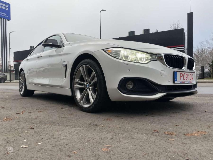Balts BMW 420 Gran Coupe 2016 Kauņa, ar dzinēja tilpumu 2.00 L un nobraukumu 249 tūkst. km par 14440 €, foto 4 vietnē AUTOMOTO.COM.LV
