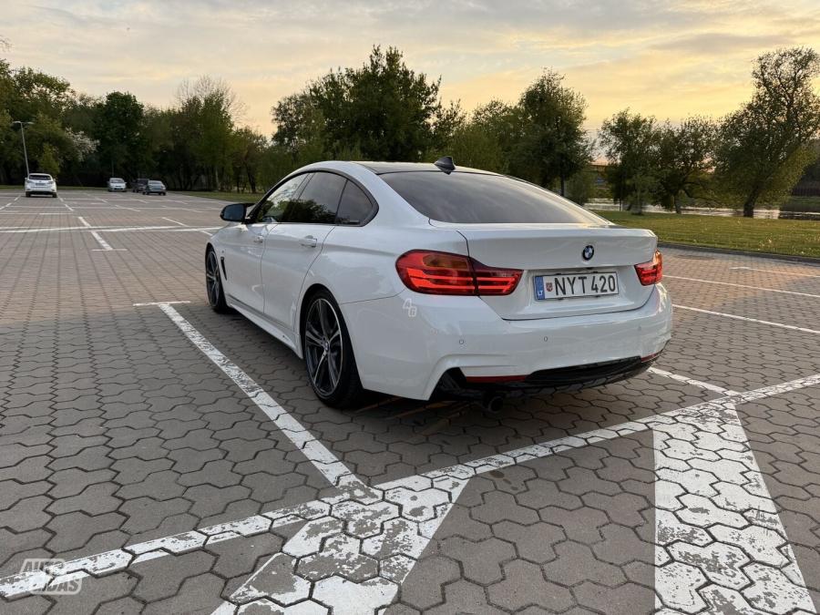Balts BMW 420 Gran Coupe 2016 Kauņa, ar dzinēja tilpumu 2.00 L un nobraukumu 156 tūkst. km par 13900 €, foto 5 vietnē AUTOMOTO.COM.LV