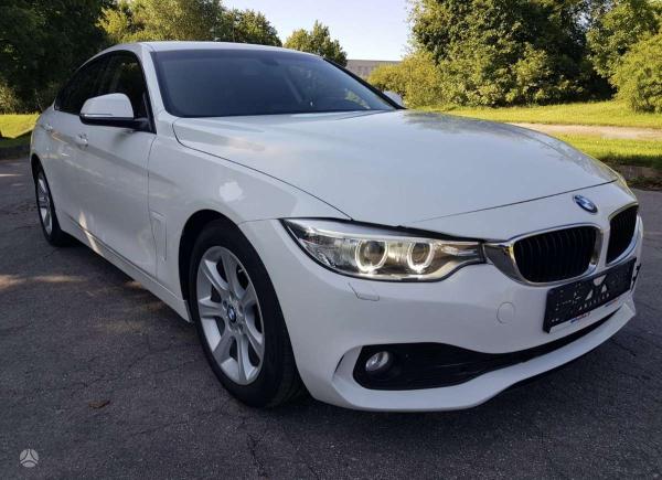 Balts BMW 420 Gran Coupe 2016 Šauļi, ar dzinēja tilpumu 2.00 L un nobraukumu 275 tūkst. km par 8700 €, foto 1 vietnē AUTOMOTO.COM.LV