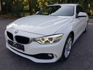 White BMW 420 Gran Coupe 2016 in Siauliai, with an engine capacity of 2.00 L and mileage of 275 thousand km for 8700 €, photo 4 on AUTOMOTO.COM.LV