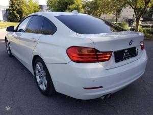 White BMW 420 Gran Coupe 2016 in Siauliai, with an engine capacity of 2.00 L and mileage of 275 thousand km for 8700 €, photo 5 on AUTOMOTO.COM.LV