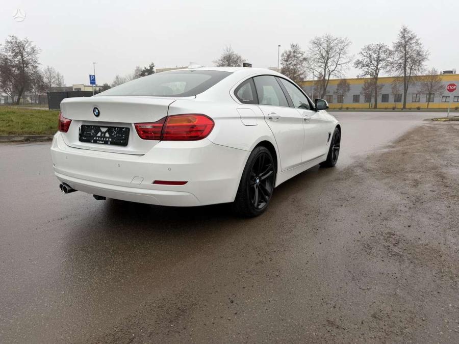 Balts BMW 420 Gran Coupe 2017 Panevēža, ar dzinēja tilpumu 2.00 L un nobraukumu 281 tūkst. km par 13500 €, foto 5 vietnē AUTOMOTO.COM.LV