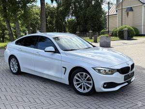White BMW 420 Gran Coupe 2018 in Kaunas, with an engine capacity of 2.00 L and mileage of 216 thousand km for 15350 €, photo 7 on AUTOMOTO.COM.LV