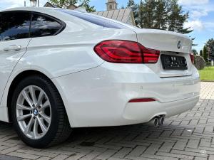 White BMW 420 Gran Coupe 2018 in Kaunas, with an engine capacity of 2.00 L and mileage of 216 thousand km for 15350 €, photo 18 on AUTOMOTO.COM.LV