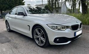 White BMW 420 Gran Coupe 2014 in Taurage, with an engine capacity of 2.00 L and mileage of 274 thousand km for 13600 €, photo  on AUTOMOTO.COM.LV