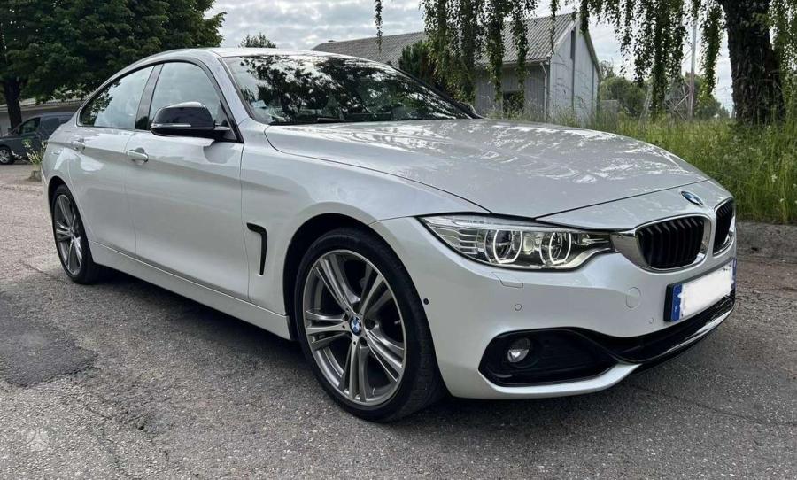 Balts BMW 420 Gran Coupe 2014 Tauragė, ar dzinēja tilpumu 2.00 L un nobraukumu 274 tūkst. km par 13600 €, foto 1 vietnē AUTOMOTO.COM.LV