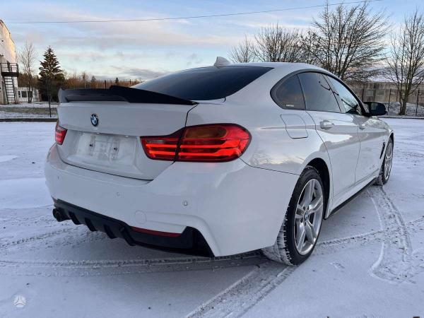 White BMW 420 Gran Coupe 2015 in Kaunas, with an engine capacity of 2.00 L and mileage of 201 thousand km for 16000 €, photo 1 on AUTOMOTO.COM.LV