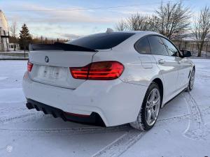 White BMW 420 Gran Coupe 2015 in Kaunas, with an engine capacity of 2.00 L and mileage of 201 thousand km for 16000 €, photo  on AUTOMOTO.COM.LV