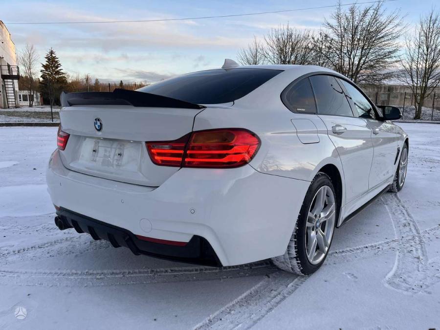 Balts BMW 420 Gran Coupe 2015 Kauņa, ar dzinēja tilpumu 2.00 L un nobraukumu 201 tūkst. km par 16000 €, foto 1 vietnē AUTOMOTO.COM.LV