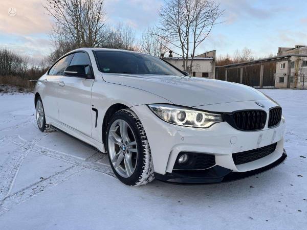White BMW 420 Gran Coupe 2015 in Kaunas, with an engine capacity of 2.00 L and mileage of 201 thousand km for 16000 €, photo 4 on AUTOMOTO.COM.LV