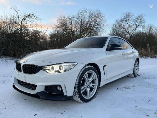 White BMW 420 Gran Coupe 2015 in Kaunas, with an engine capacity of 2.00 L and mileage of 201 thousand km for 16000 €, photo 6 on AUTOMOTO.COM.LV