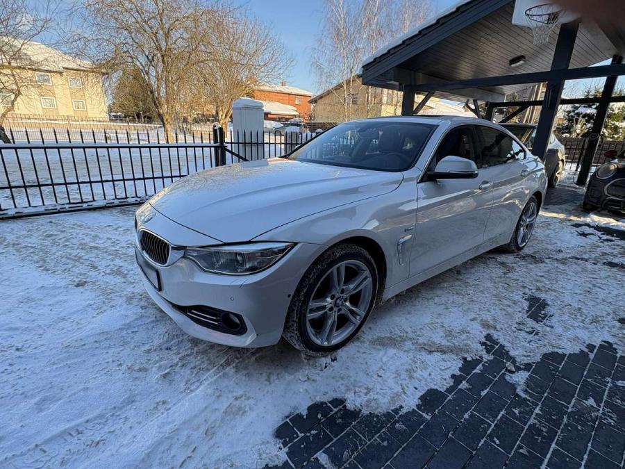 Белый БМВ 420 Gran Coupe 2015 в Вильнюс, объемом двигателя 2.00 л и пробегом 225 тыс. км за 12990 €, фото 2 на AUTOMOTO.COM.LV