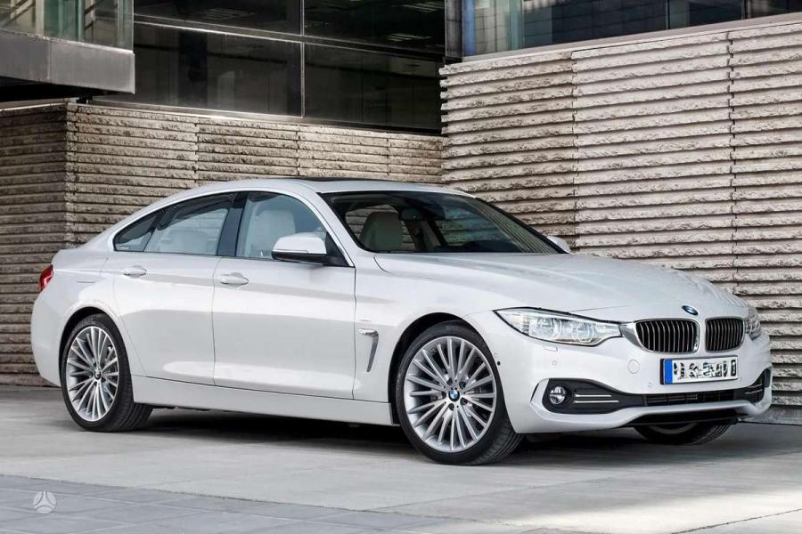 Белый БМВ 420 Gran Coupe 2015 в Вильнюс, объемом двигателя 2.00 л и пробегом 225 тыс. км за 12990 €, фото 15 на AUTOMOTO.COM.LV