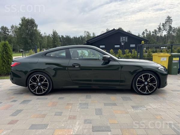 Green BMW 420 2021 in Jelgava, with an engine capacity of 2.00 L and mileage of 93 thousand km for 32500 €, photo 6 on AUTOMOTO.COM.LV