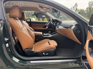Green BMW 420 2021 in Jelgava, with an engine capacity of 2.00 L and mileage of 93 thousand km for 32500 €, photo 12 on AUTOMOTO.COM.LV
