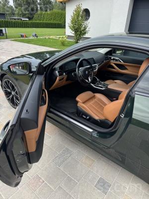Green BMW 420 2021 in Jelgava, with an engine capacity of 2.00 L and mileage of 93 thousand km for 32500 €, photo 13 on AUTOMOTO.COM.LV
