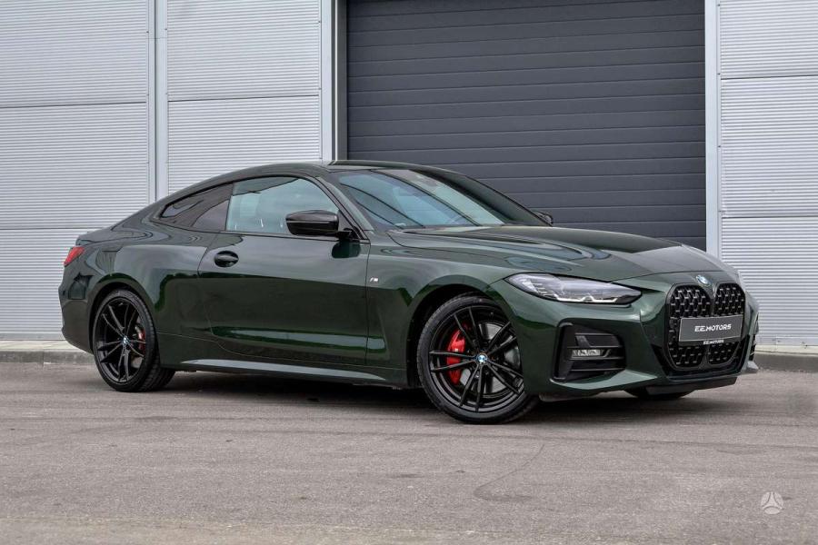 Zaļš BMW 420 2022 Kauņa, ar dzinēja tilpumu 2.00 L un nobraukumu 62 tūkst. km par 33989 €, foto 1 vietnē AUTOMOTO.COM.LV