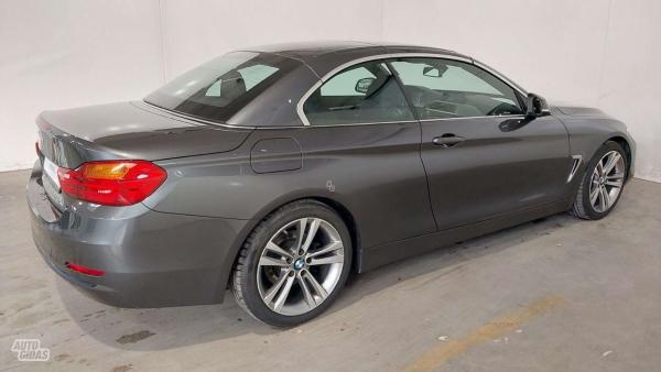 Grey BMW 420 2017 in Kaunas, with an engine capacity of 2.00 L and mileage of 92 thousand km for 27529 €, photo 9 on AUTOMOTO.COM.LV