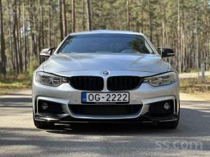 Grey BMW 420 2013 in Riga, with an engine capacity of 2.00 L and mileage of 264 thousand km for 12500 €, photo  on AUTOMOTO.COM.LV