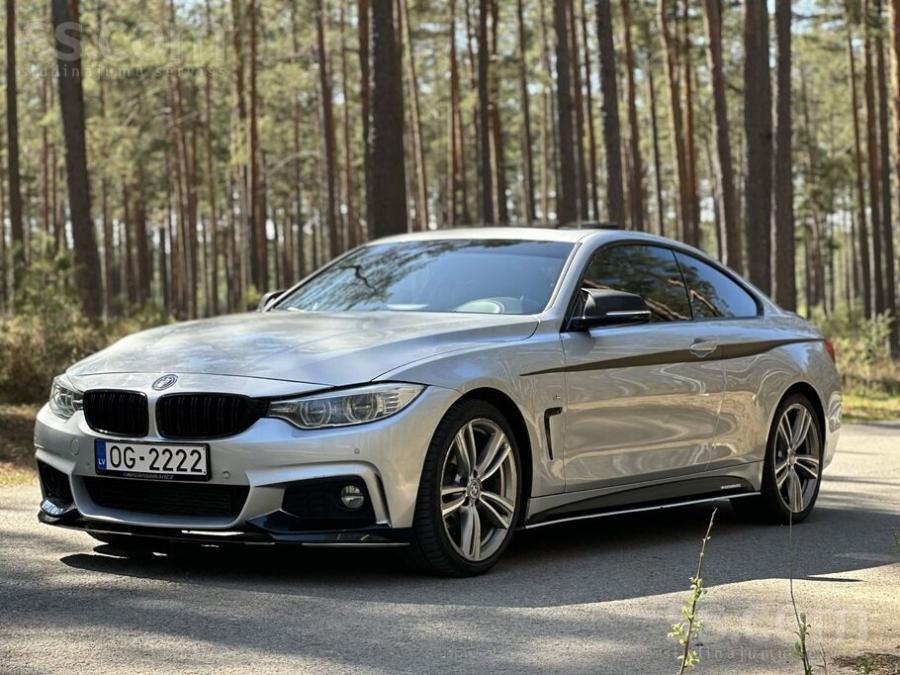 Grey BMW 420 2013 in Riga, with an engine capacity of 2.00 L and mileage of 264 thousand km for 12500 €, photo 3 on AUTOMOTO.COM.LV