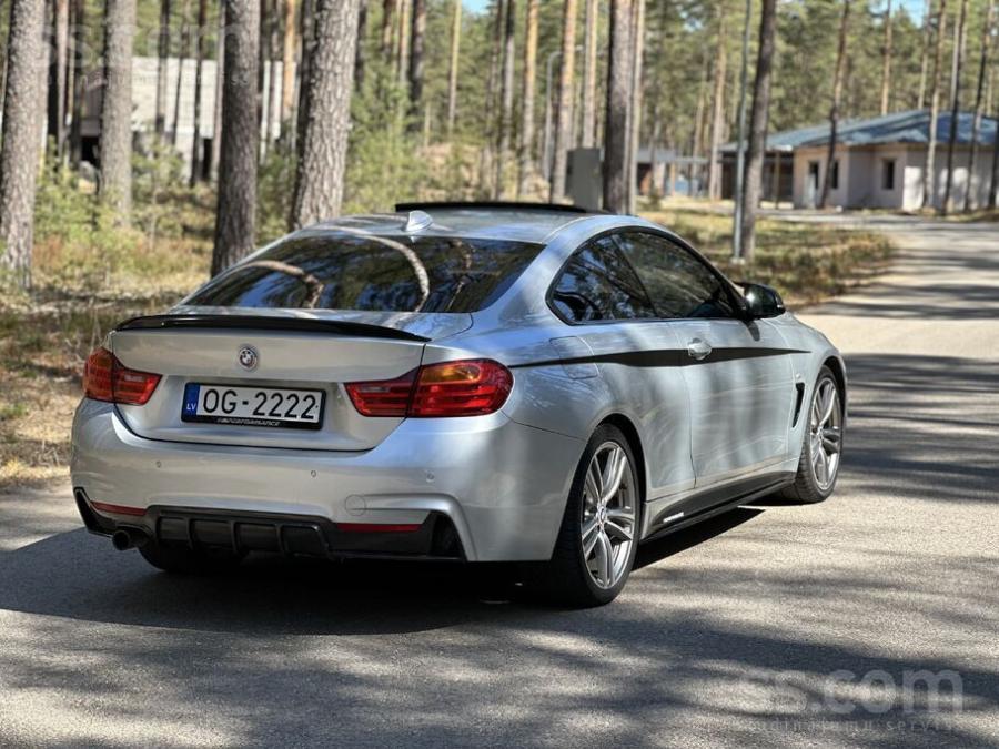 Grey BMW 420 2013 in Riga, with an engine capacity of 2.00 L and mileage of 264 thousand km for 12500 €, photo 5 on AUTOMOTO.COM.LV