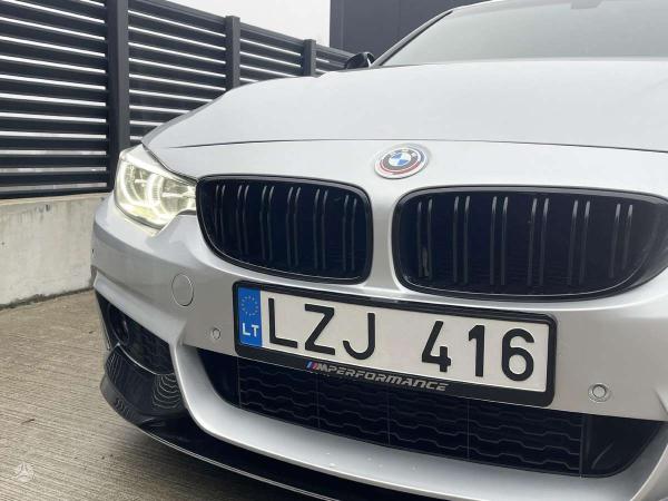 Grey BMW 420 2014 in Vilnius, with an engine capacity of 2.00 L and mileage of 255 thousand km for 11800 €, photo 5 on AUTOMOTO.COM.LV