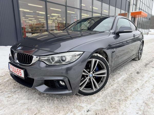 Grey BMW 420 2014 in Vilnius, with an engine capacity of 2.00 L and mileage of 261 thousand km for 12900 €, photo 1 on AUTOMOTO.COM.LV