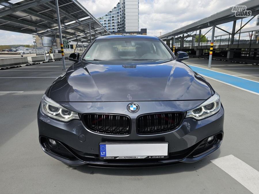 Grey BMW 420 2014 in Vilnius, with an engine capacity of 2.00 L and mileage of 326 thousand km for 11400 €, photo 1 on AUTOMOTO.COM.LV