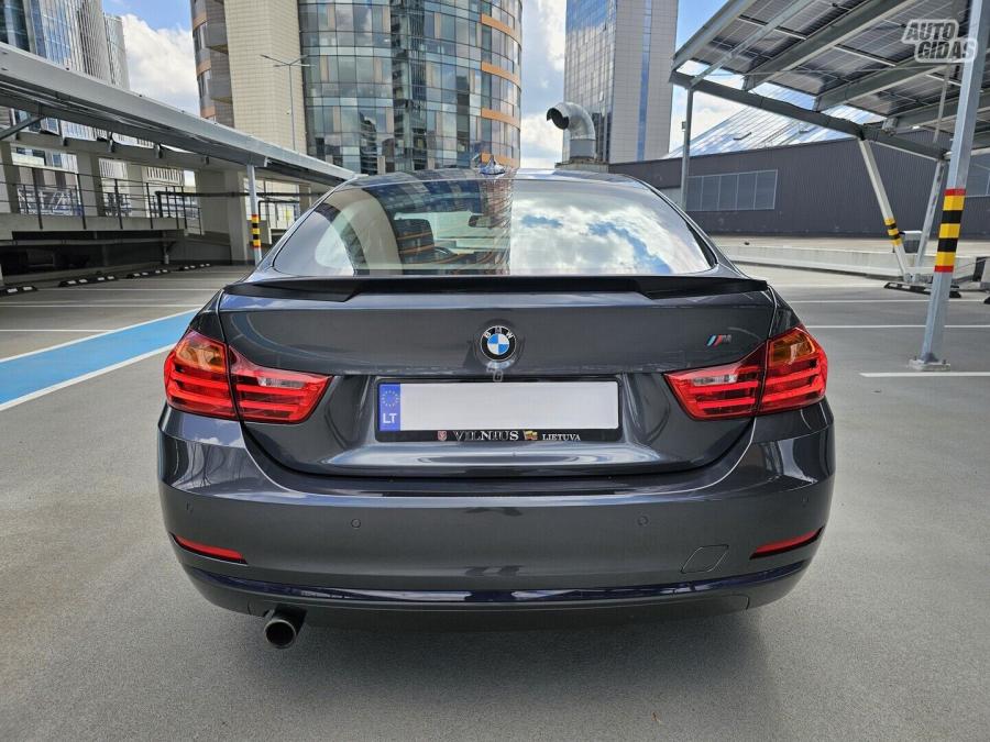 Grey BMW 420 2014 in Vilnius, with an engine capacity of 2.00 L and mileage of 326 thousand km for 11400 €, photo 6 on AUTOMOTO.COM.LV