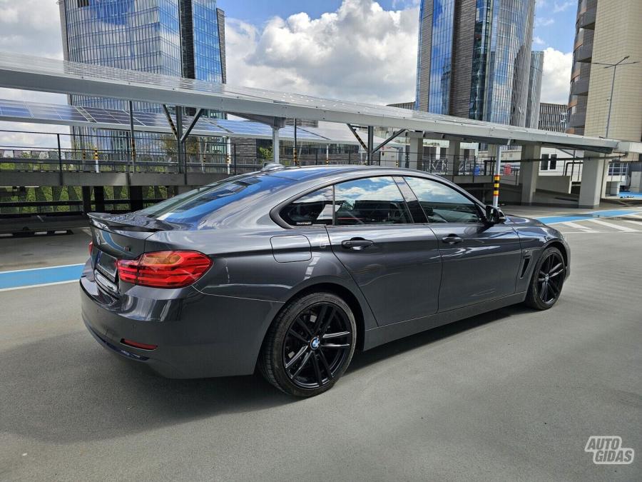 Grey BMW 420 2014 in Vilnius, with an engine capacity of 2.00 L and mileage of 326 thousand km for 11400 €, photo 8 on AUTOMOTO.COM.LV