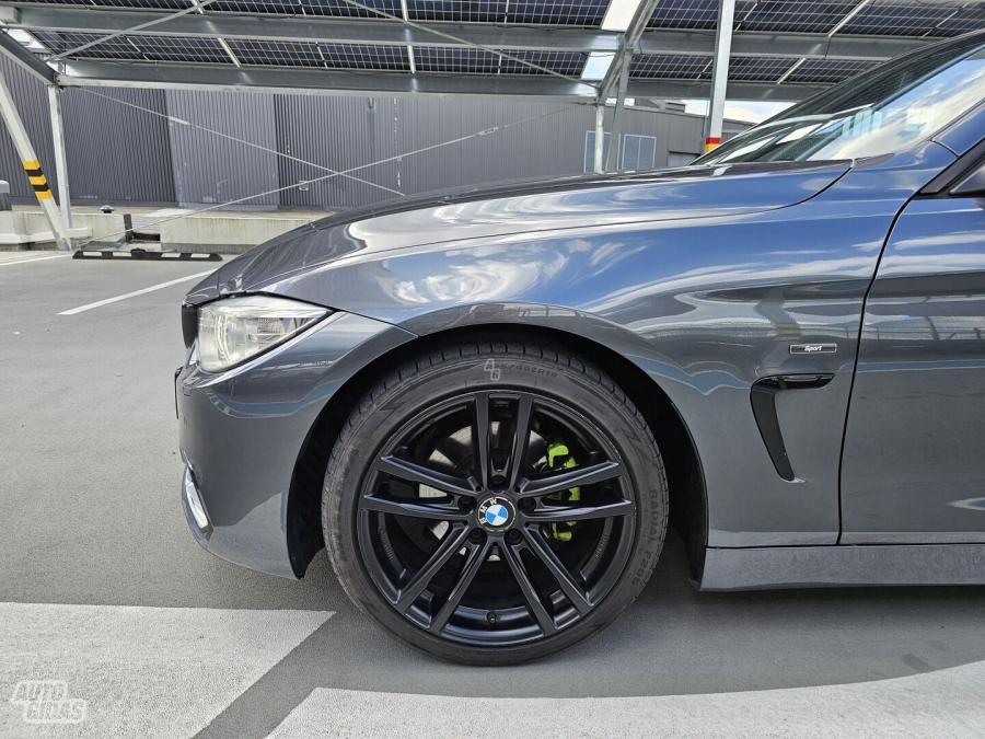 Grey BMW 420 2014 in Vilnius, with an engine capacity of 2.00 L and mileage of 326 thousand km for 11400 €, photo 12 on AUTOMOTO.COM.LV