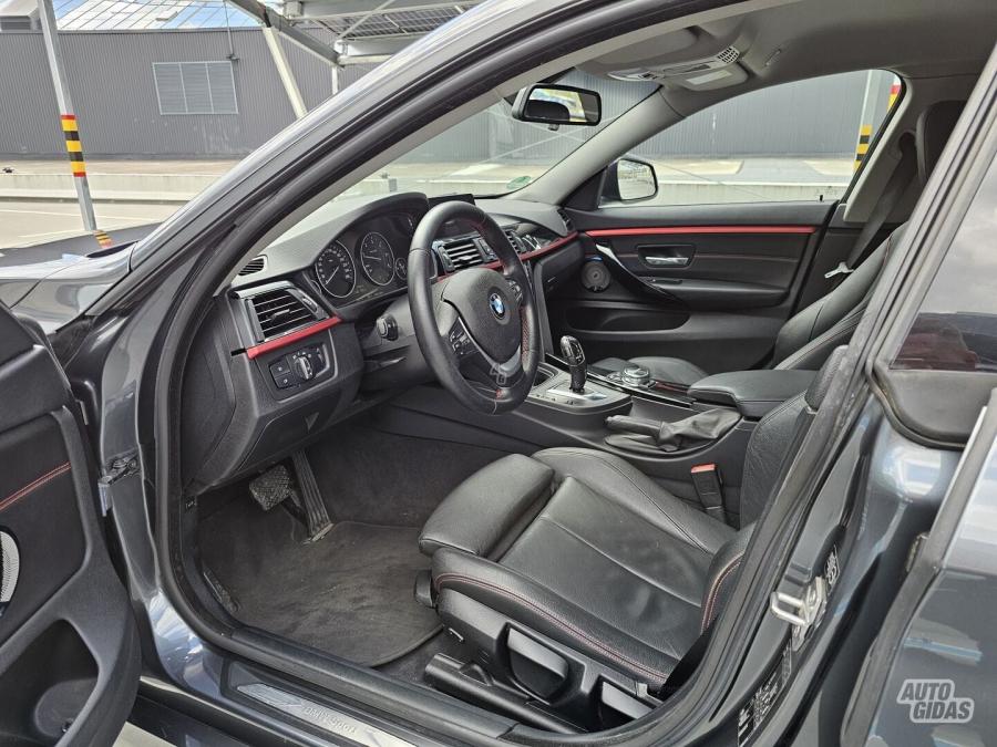 Grey BMW 420 2014 in Vilnius, with an engine capacity of 2.00 L and mileage of 326 thousand km for 11400 €, photo 14 on AUTOMOTO.COM.LV