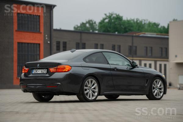 Grey BMW 420 2014 in Riga, with an engine capacity of 2.00 L and mileage of 295 thousand km for 14500 €, photo 5 on AUTOMOTO.COM.LV