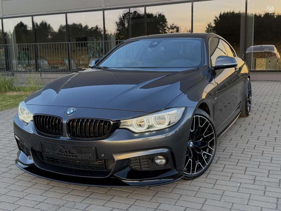 Pelēks BMW 420 2014 Prienai, ar dzinēja tilpumu 2.00 L un nobraukumu 286 tūkst. km par 12999 €, foto 1 vietnē AUTOMOTO.COM.LV
