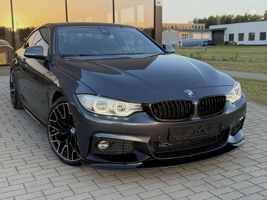 Pelēks BMW 420 2014 Prienai, ar dzinēja tilpumu 2.00 L un nobraukumu 286 tūkst. km par 12999 €, foto 3 vietnē AUTOMOTO.COM.LV